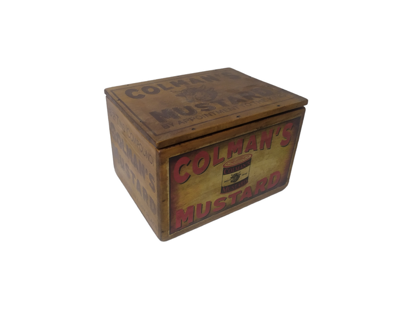 Old Mustard Box – Blue Goose Imports