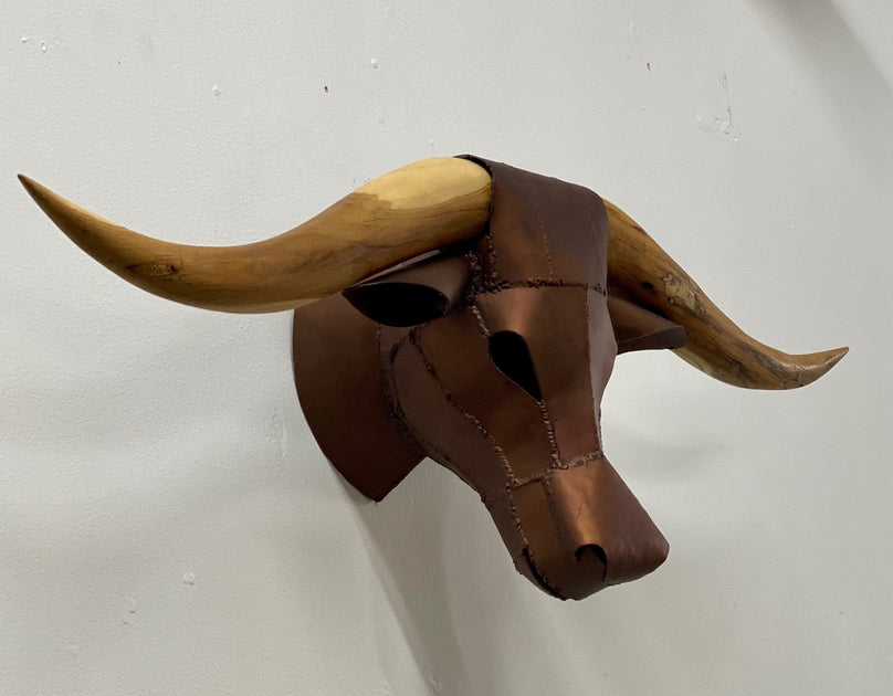 Hollow Long Horn Bull – Blue Goose Imports