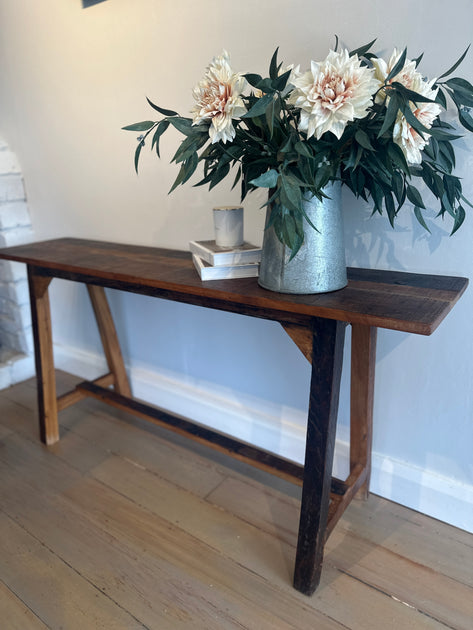 Wooden Hall Table – Blue Goose Imports