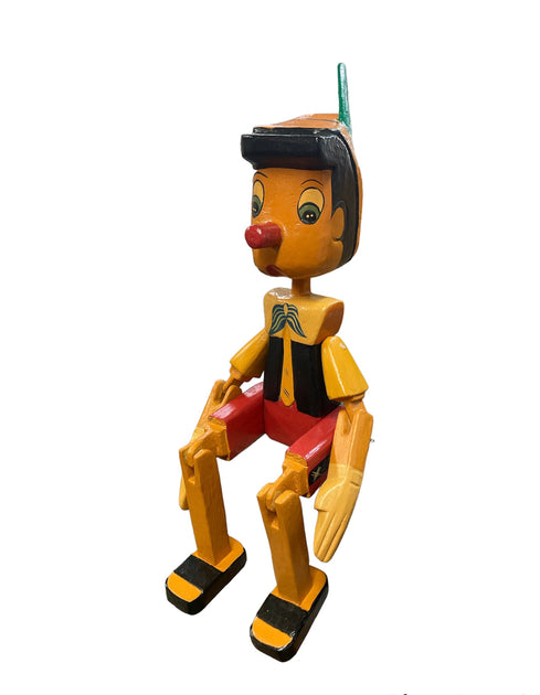 Medium Wooden Sitting Puppet – Blue Goose Imports