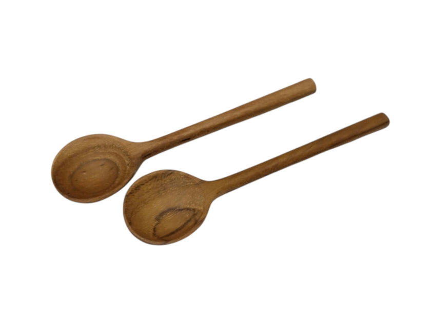 Teak Salt Spoon – Blue Goose Imports