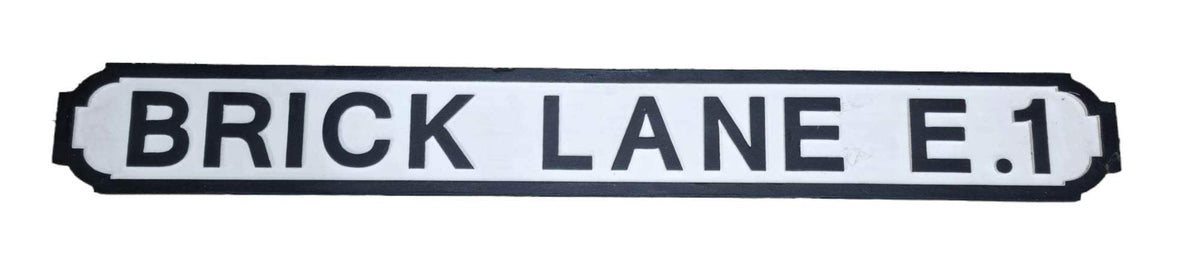 Brick Lane Road Sign – Blue Goose Imports