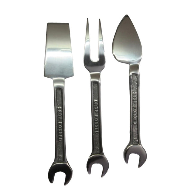 Spanner Cheese Knives Set of 3 – Blue Goose Imports